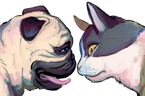 INNU-イッヌ- - 大沼隆揮/小丸ひかり / ＃10 それとなく犬 | コミックDAYS